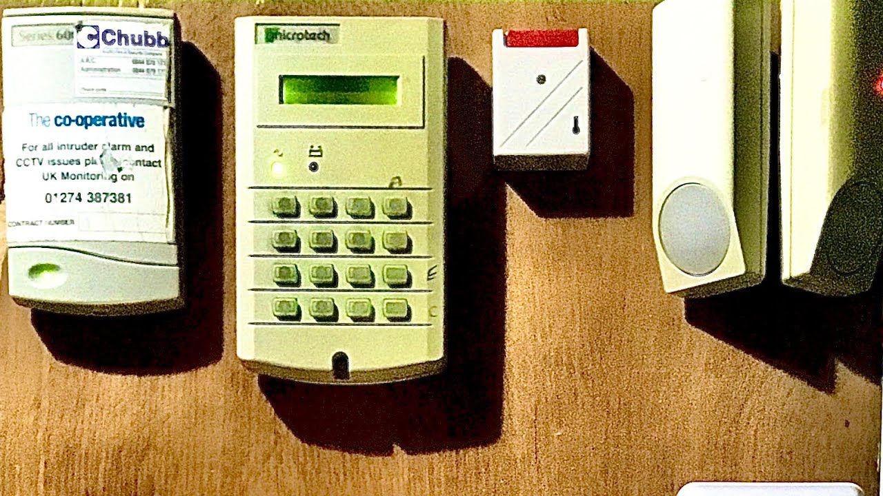 Ademco Microtech Galaxy 8 Plus CP171 Intruder Alarm System - Quick Demo ...