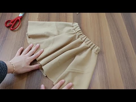 kloş etek dikimi / kız çocuk kloş etek dikimi / etek dikimi🔥 2 yaş