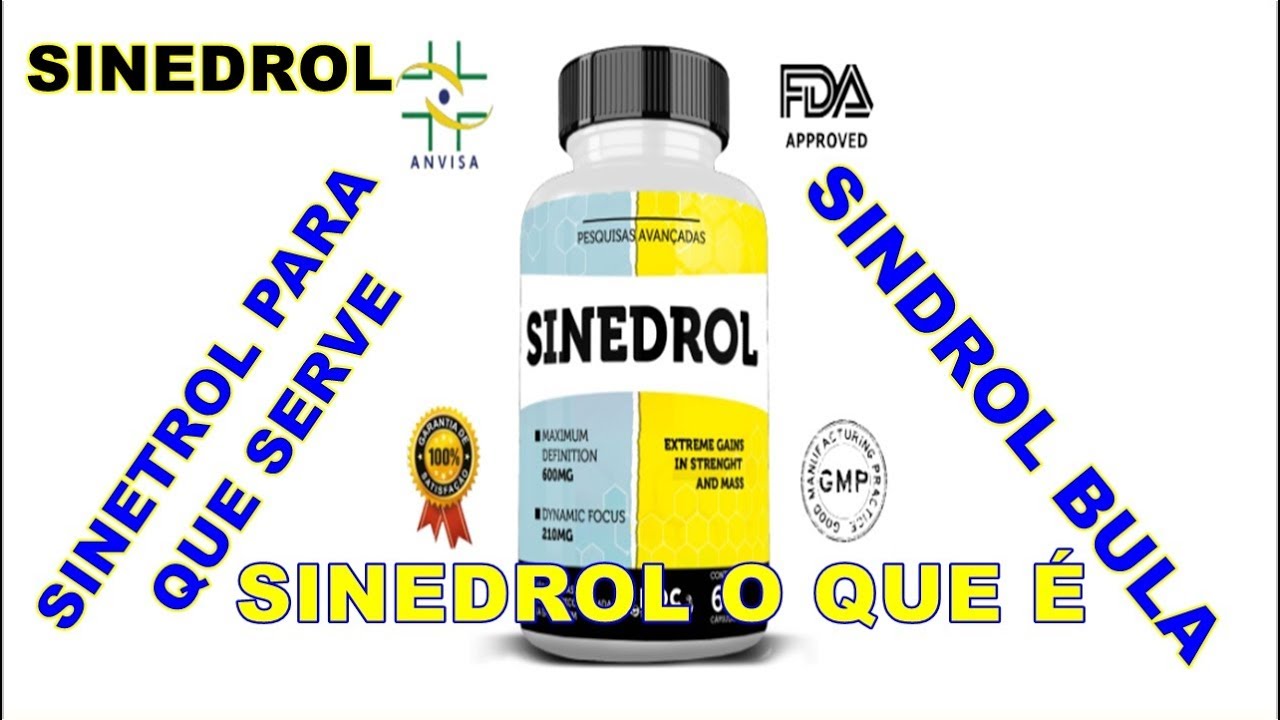 Sinetrol Para Que Serve I Sinedrol Bula, Sinedrol o Que é, Sinedrol ...
