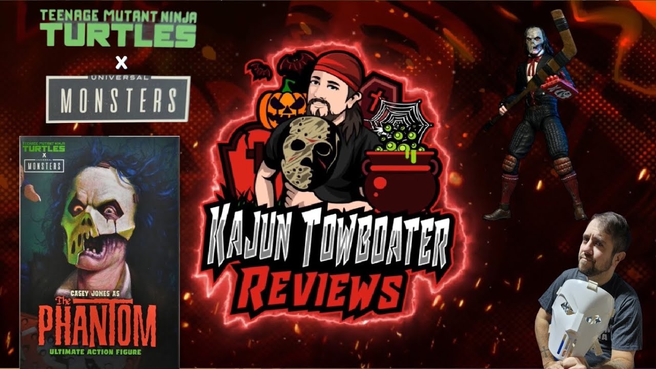 Teenage Mutant Ninja Turtles x Universal Monsters Casey Jones as The ...