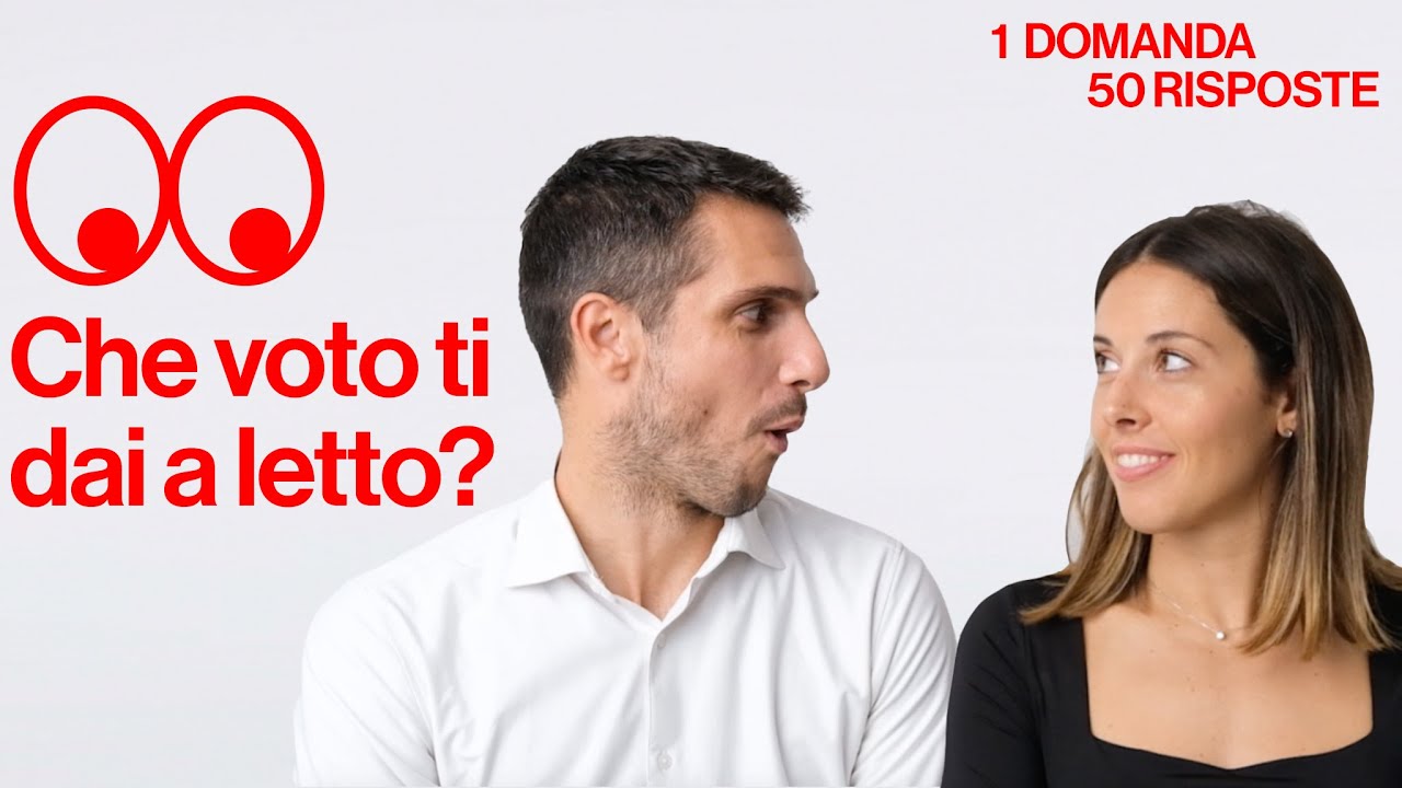Che VOTO ti dai a LETTO? 50 Risposte | Episodio 10 | Noi Guardoni - YouTube