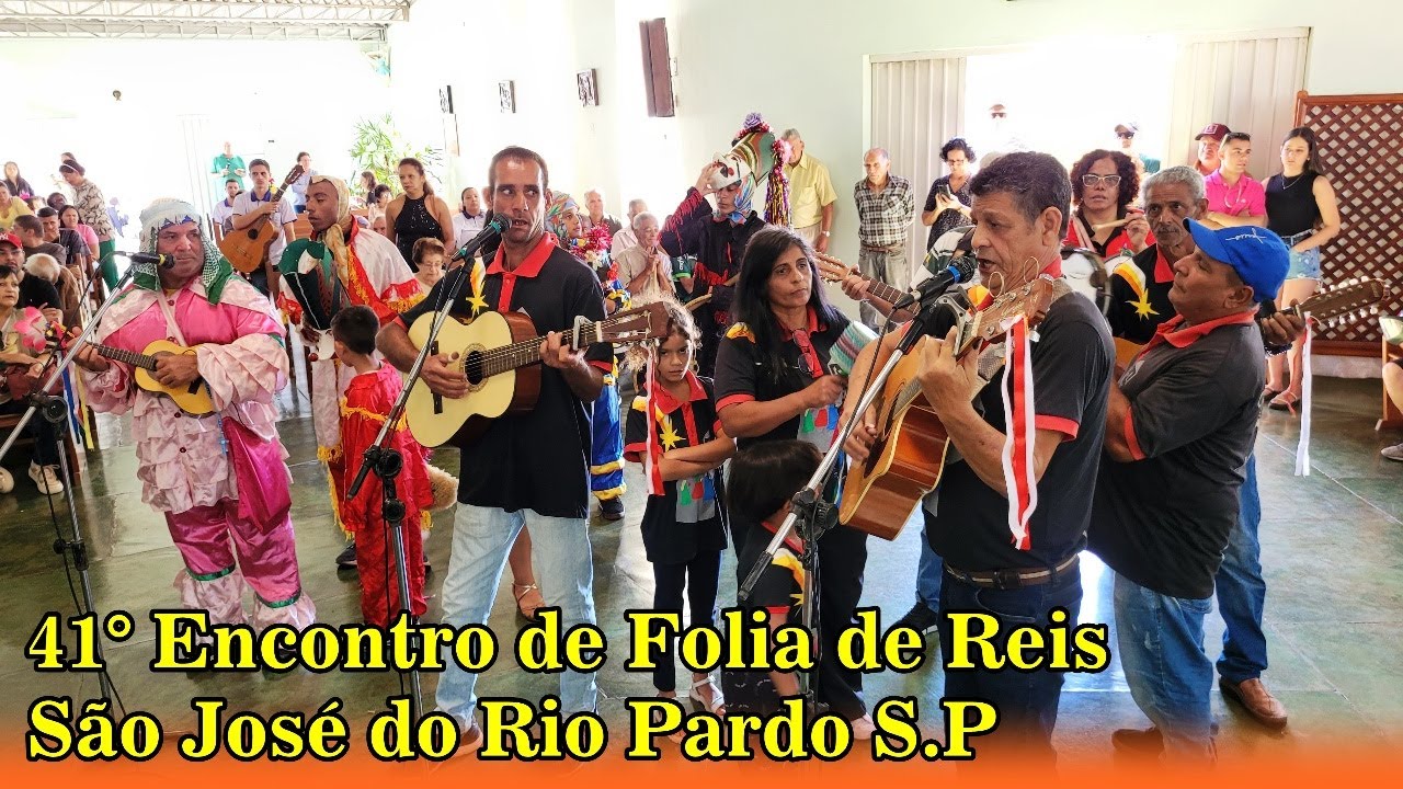 Cia de Reis ESTRELA DE JACÓ -no 41° Encontro de Folia de Reis São José ...