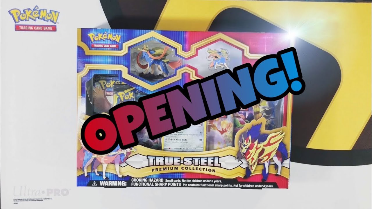 POKÉMON TRUE STEEL PREMIUM COLLECTION!!! - YouTube