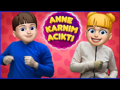 ANNE KARNIM ACIKTI BEBEK ŞARKISI · Eğlenceli Bebek ve Çocuk Şarkıları · Çizgi Film · Tele Domi