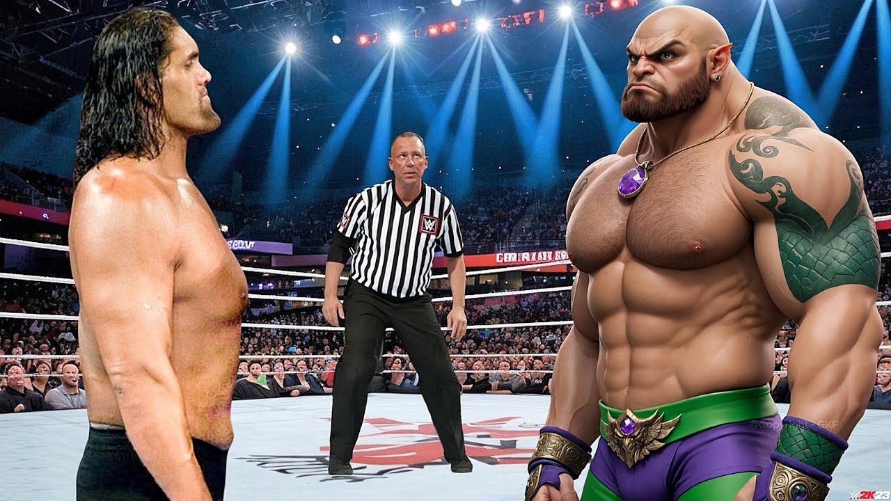 🔥WWE 2K24 - The Great Khali vs Magnus "The Jade Titan" | Iron Man Match ...