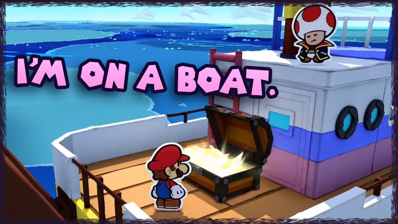 PAPER MARIO: THE ORIGAMI KING (Sailing the Papery Seas) ⫽ ...
