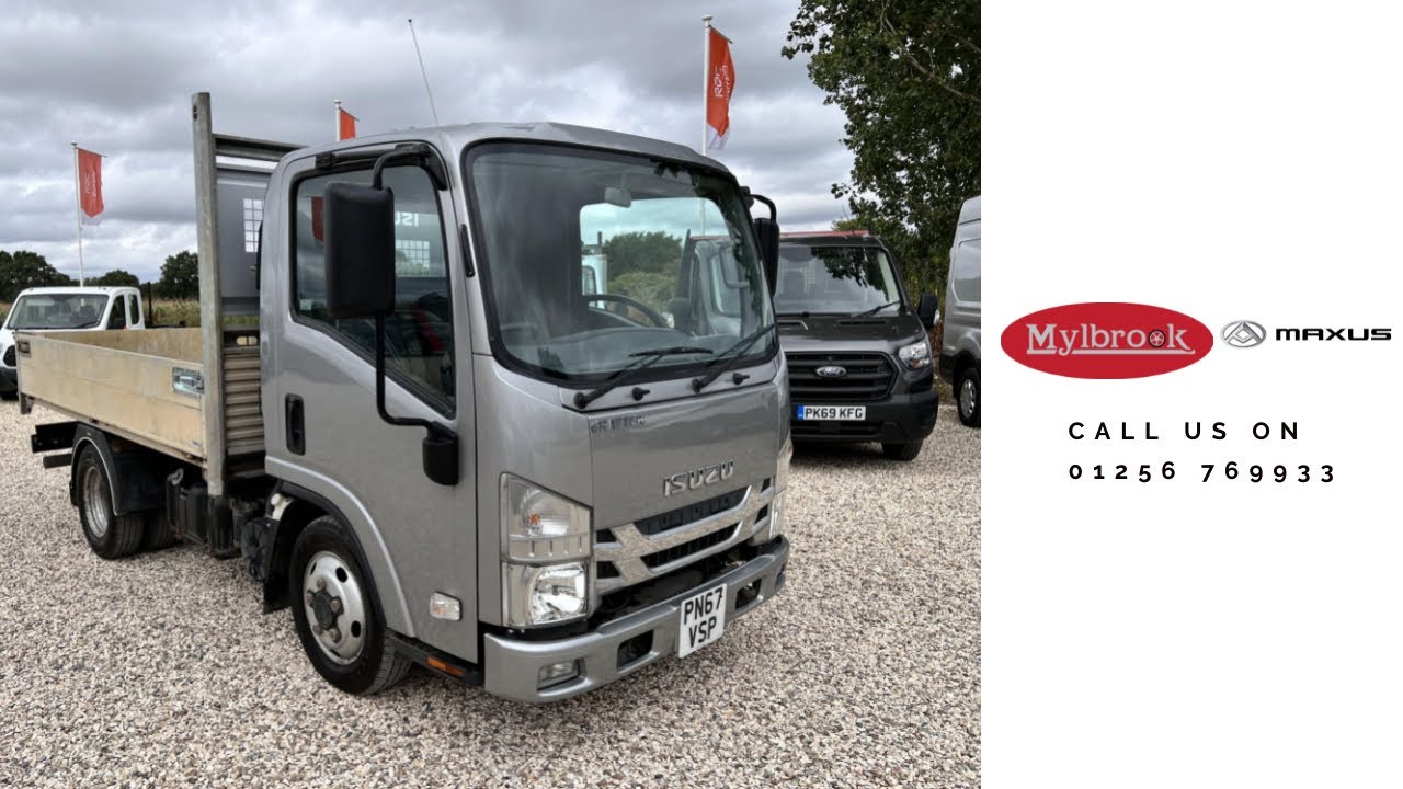 2017 (67) Isuzu Grafter 3.0 TD N35.150 Grafter Tipper TRW - YouTube