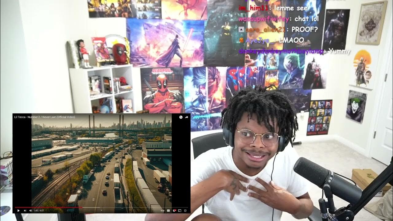 ImDOntai Rezcts To Lil Tecca Number 2 Never Last Music Video - YouTube