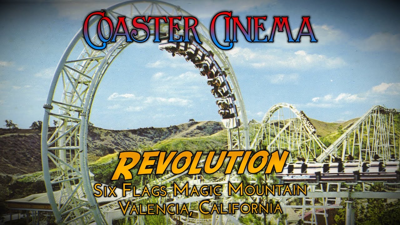Coaster Cinema - REVOLUTION at Six Flags Magic Mountain - YouTube