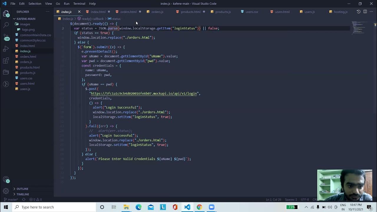 Web Dev Fundamentals - Kafene Project - YouTube