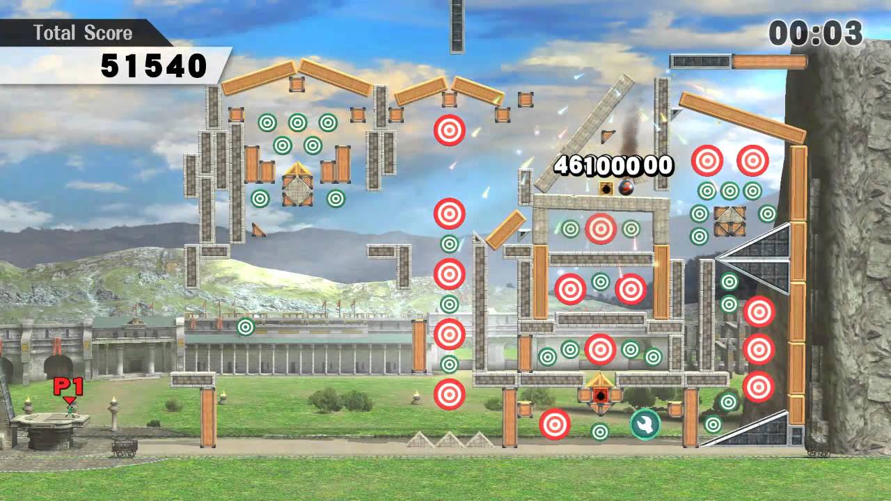 SSB4 Target Blast Stage 3 Perfect Score with Wireframe Little Mac ...