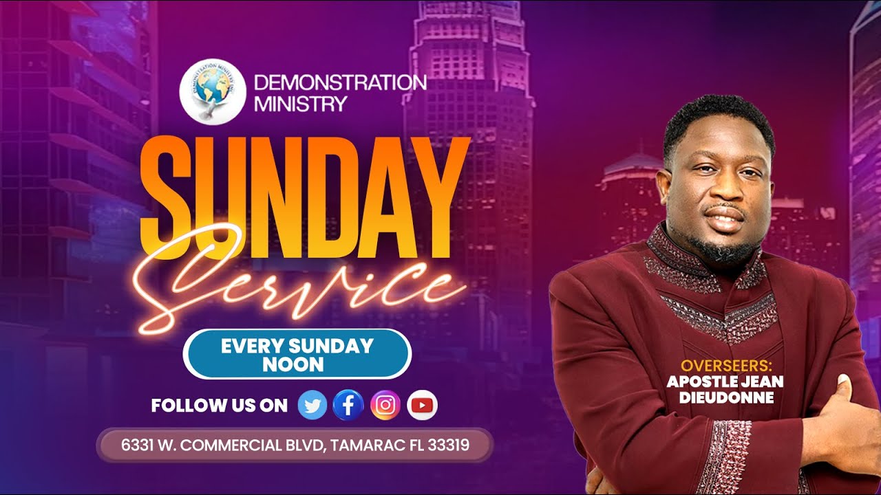 Worship & Prayer: Demonstration Ministry- Sunday Service - YouTube