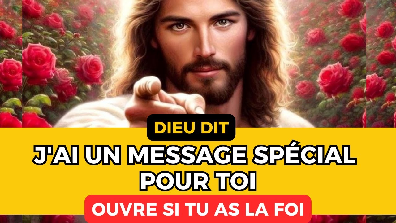 Dieu a un message très spécial à vous montrer | message de Dieu - YouTube