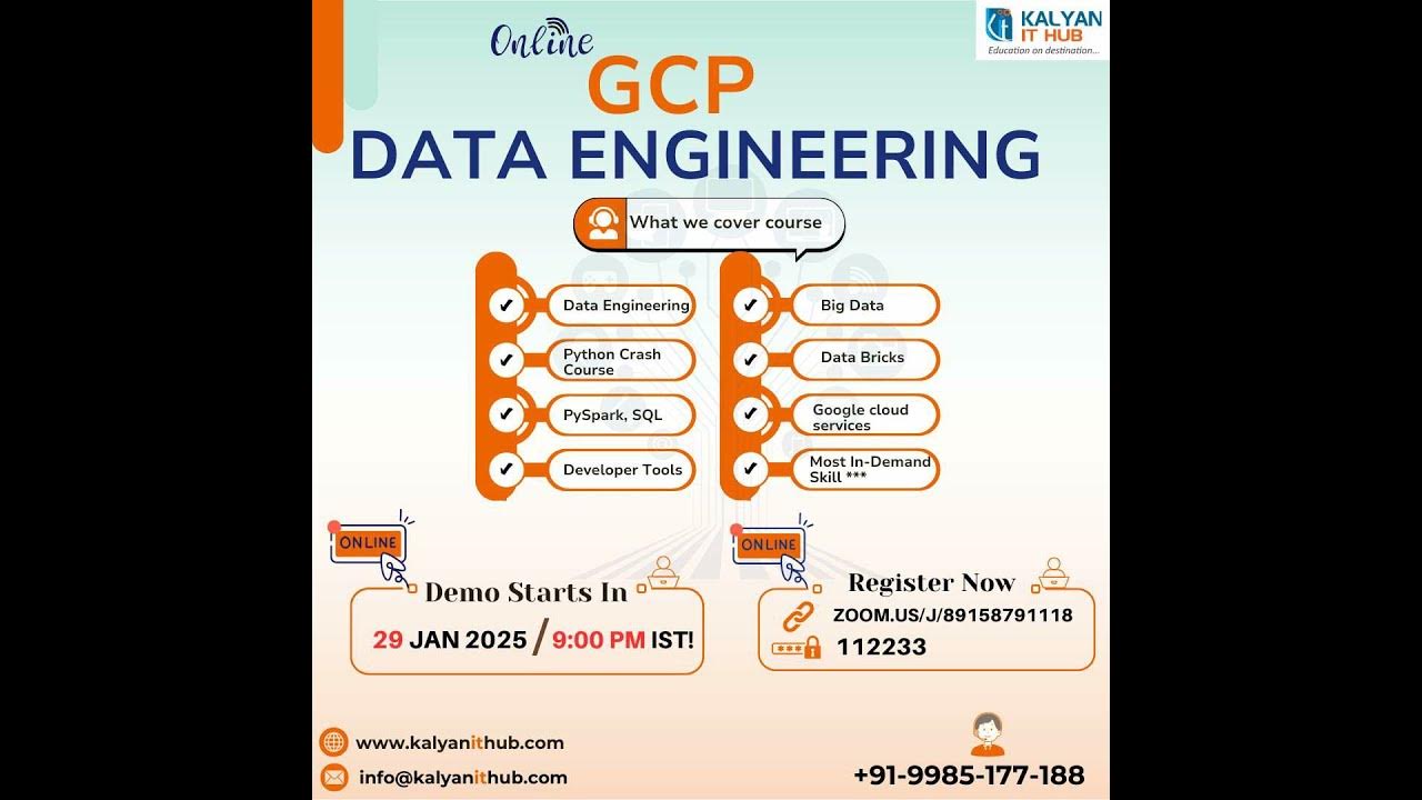 GCP Data Engineering - New Batch | Kalyan IT Hub - YouTube