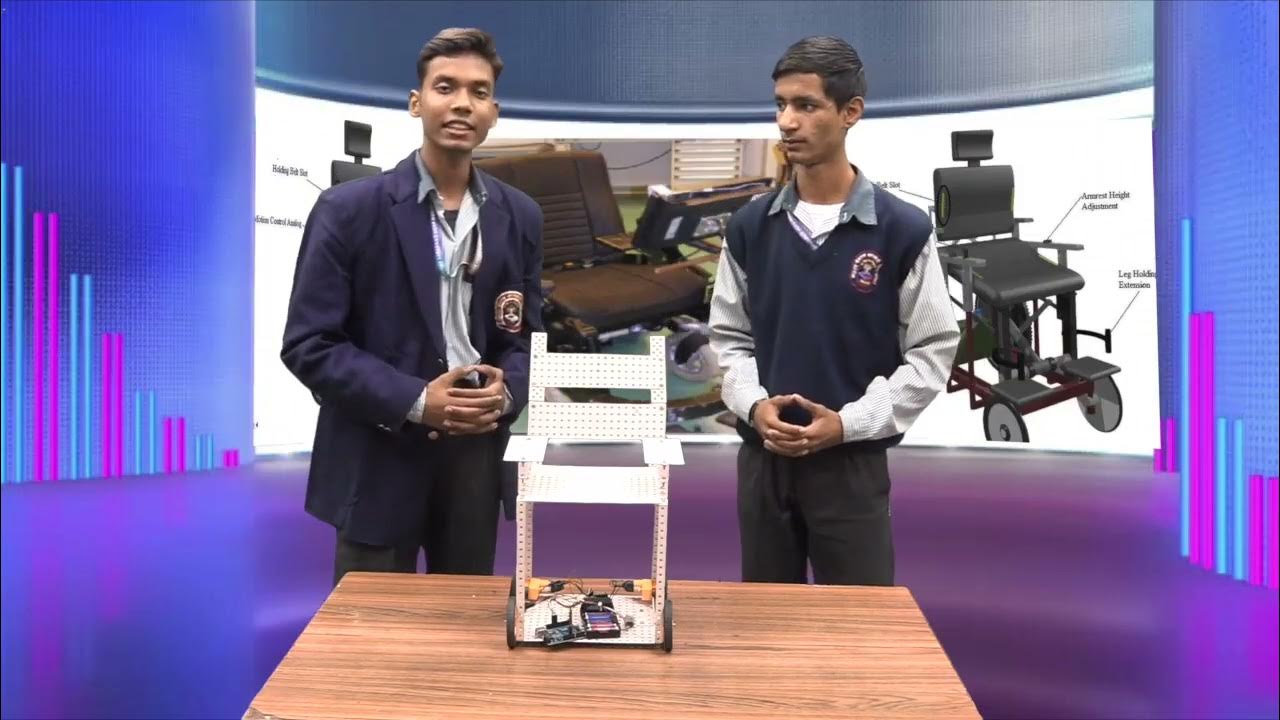 SMART WHEELCHAIR PROJECT (Team Dynamo)- ANKIT AND REWANT - YouTube
