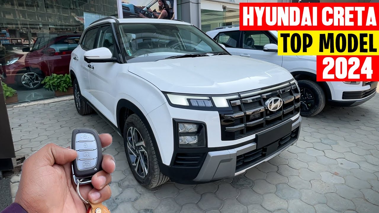 New Hyundai CRETA Facelift 2024🔥Sx(O)Top Model - Detailed Walkaround ...