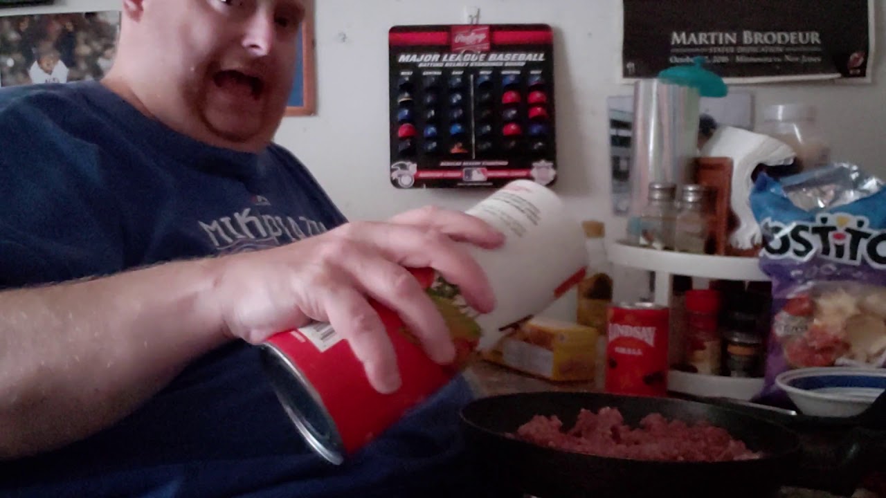 Tank cooks Tacos with Nachos and Cheese Part 1 - YouTube