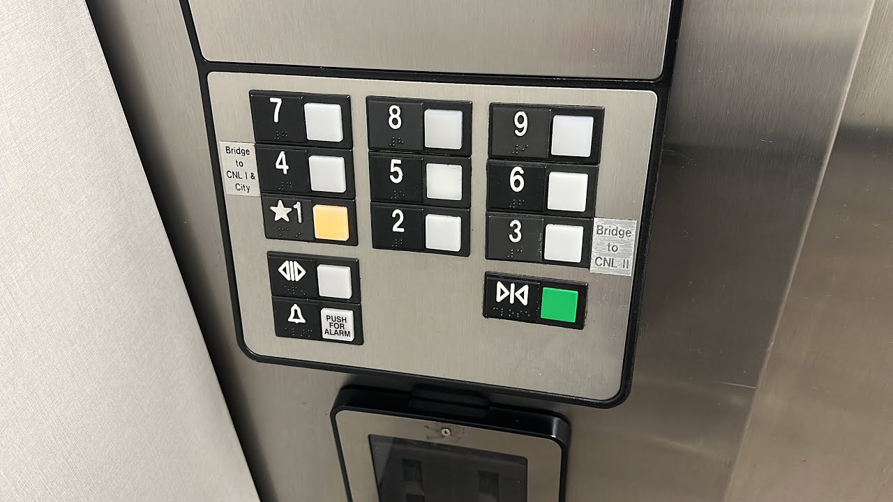 OTIS Traction North Elevators at City Commons Parking Garage- Orlando ...