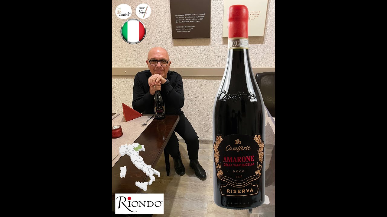 Cantine Riondo | CASALFORTE Amarone Riserva DOCG 2016 | Cantina24 - YouTube