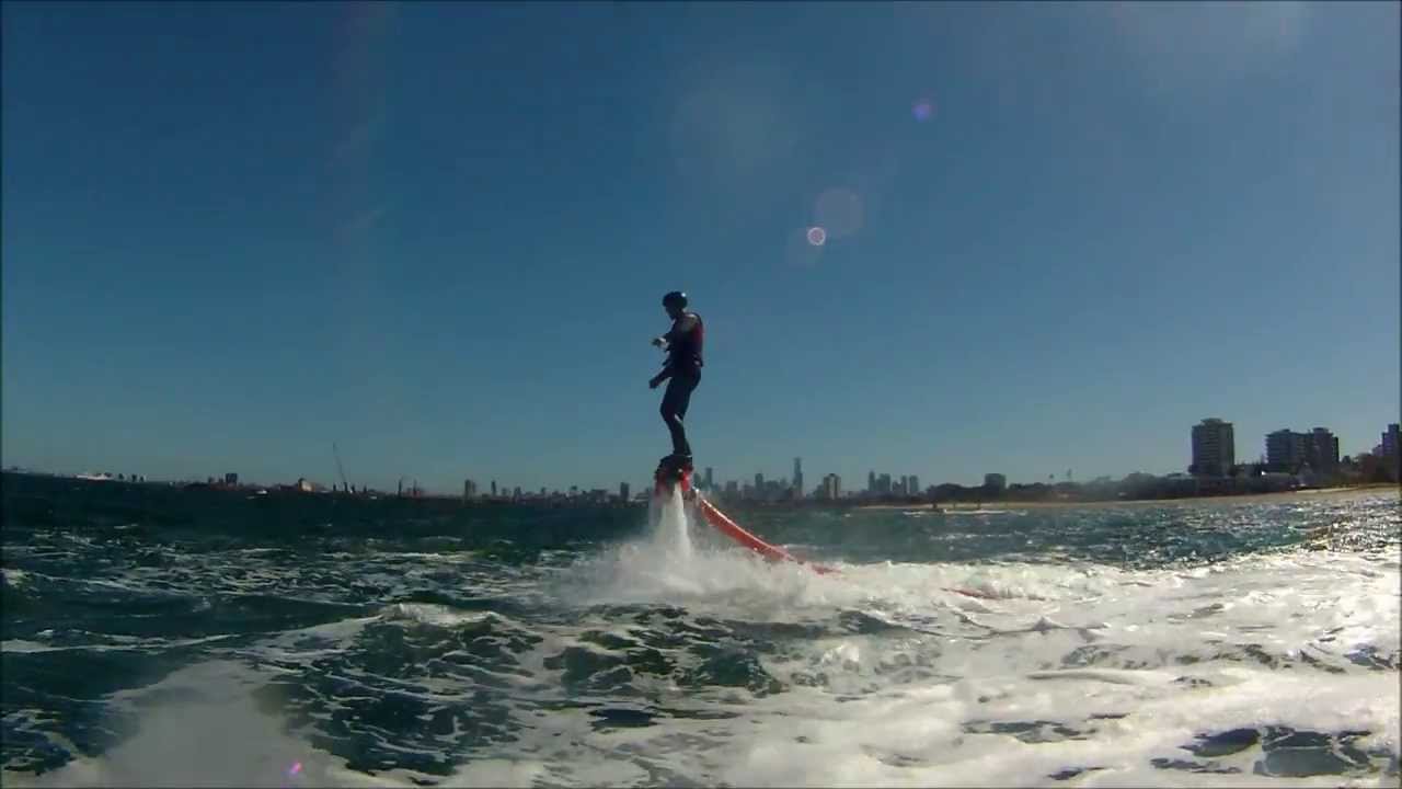 Flyboarding fun - YouTube