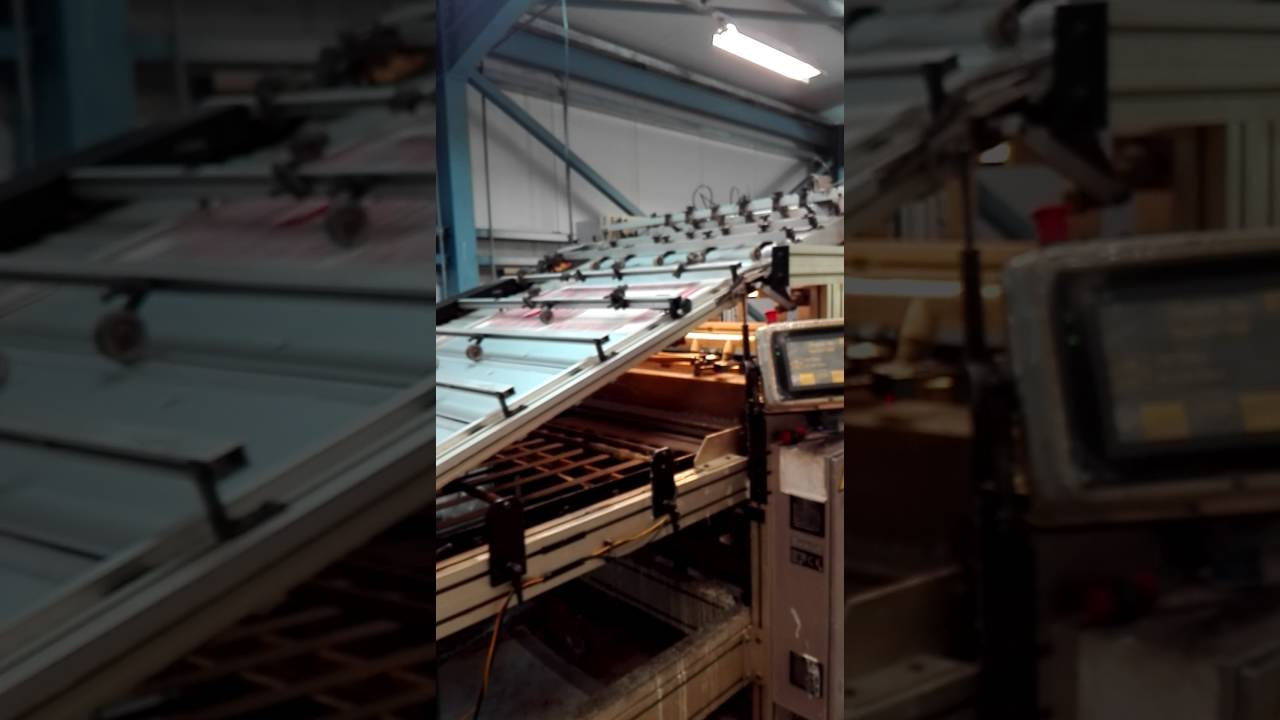 LAMINA LAMINATING MACHINE 1110 FA 8/5 in production - YouTube