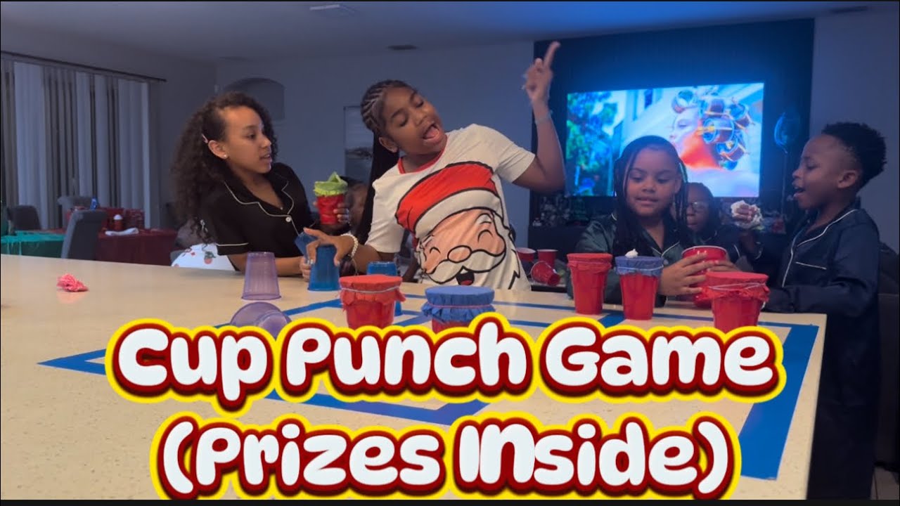 Cup Punch Game (Prizes Inside) - YouTube
