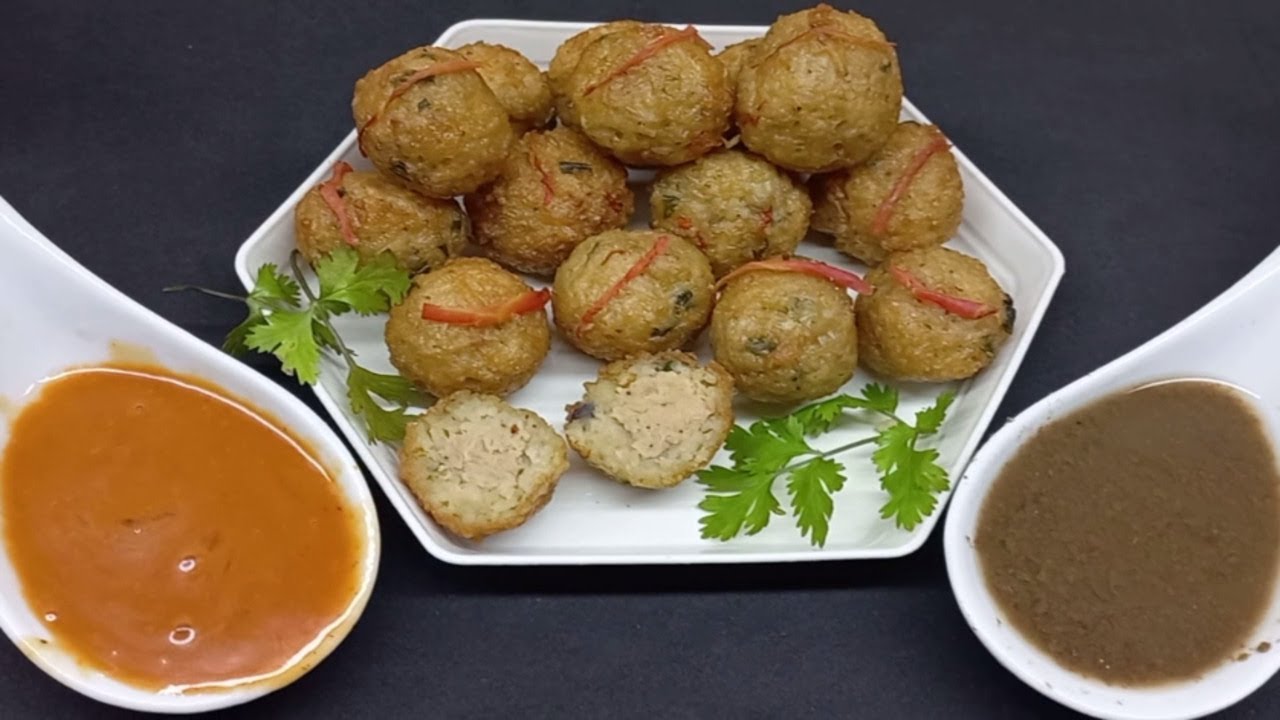 Leftover chines rice ball tuna fish filling /testy tuna fish rice ball ...