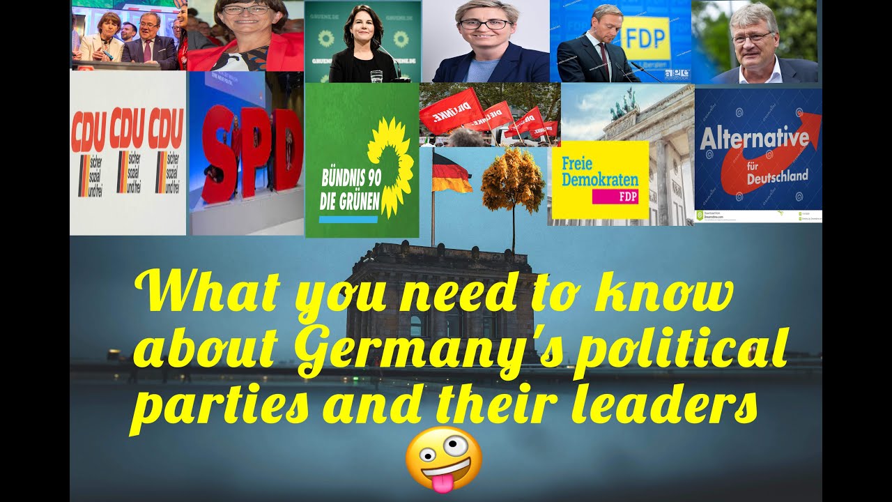 What you need to know about Germany's political parties and their ...