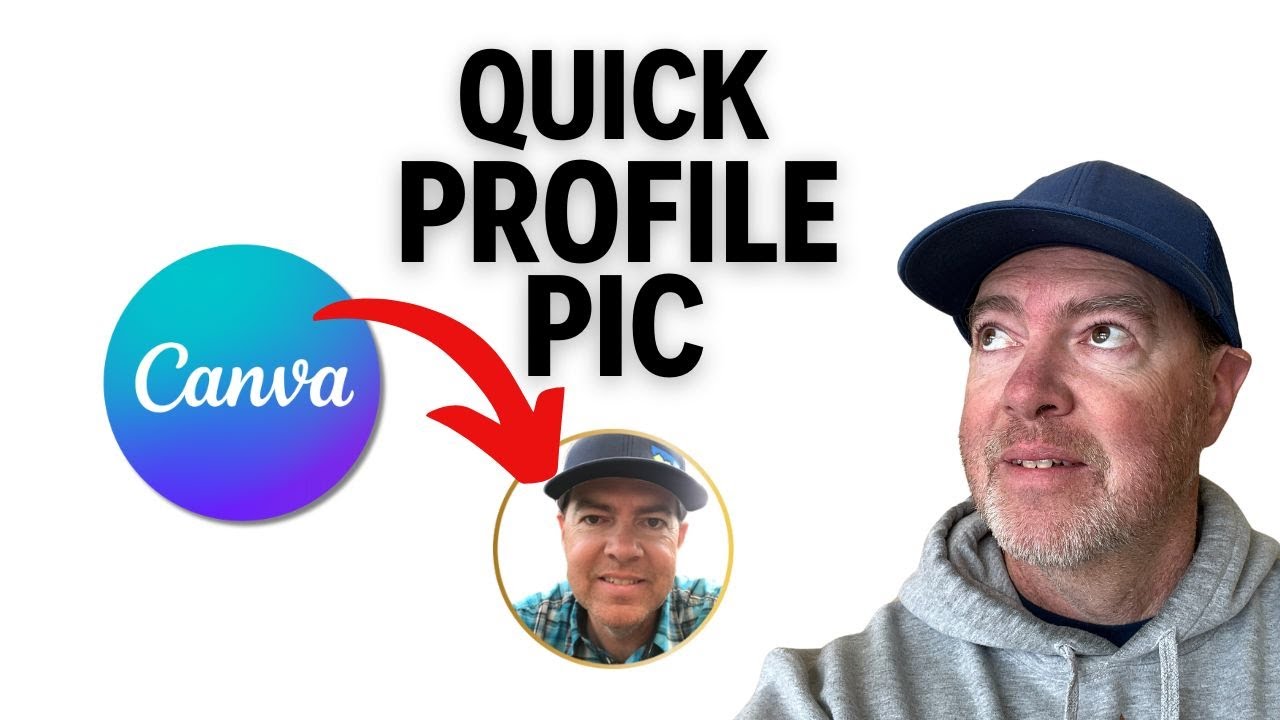 Create a Profile Picture with Canva in 5 Minutes! - YouTube