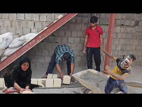 Incredible Survival: Emergency Construction of Hussein and Father!