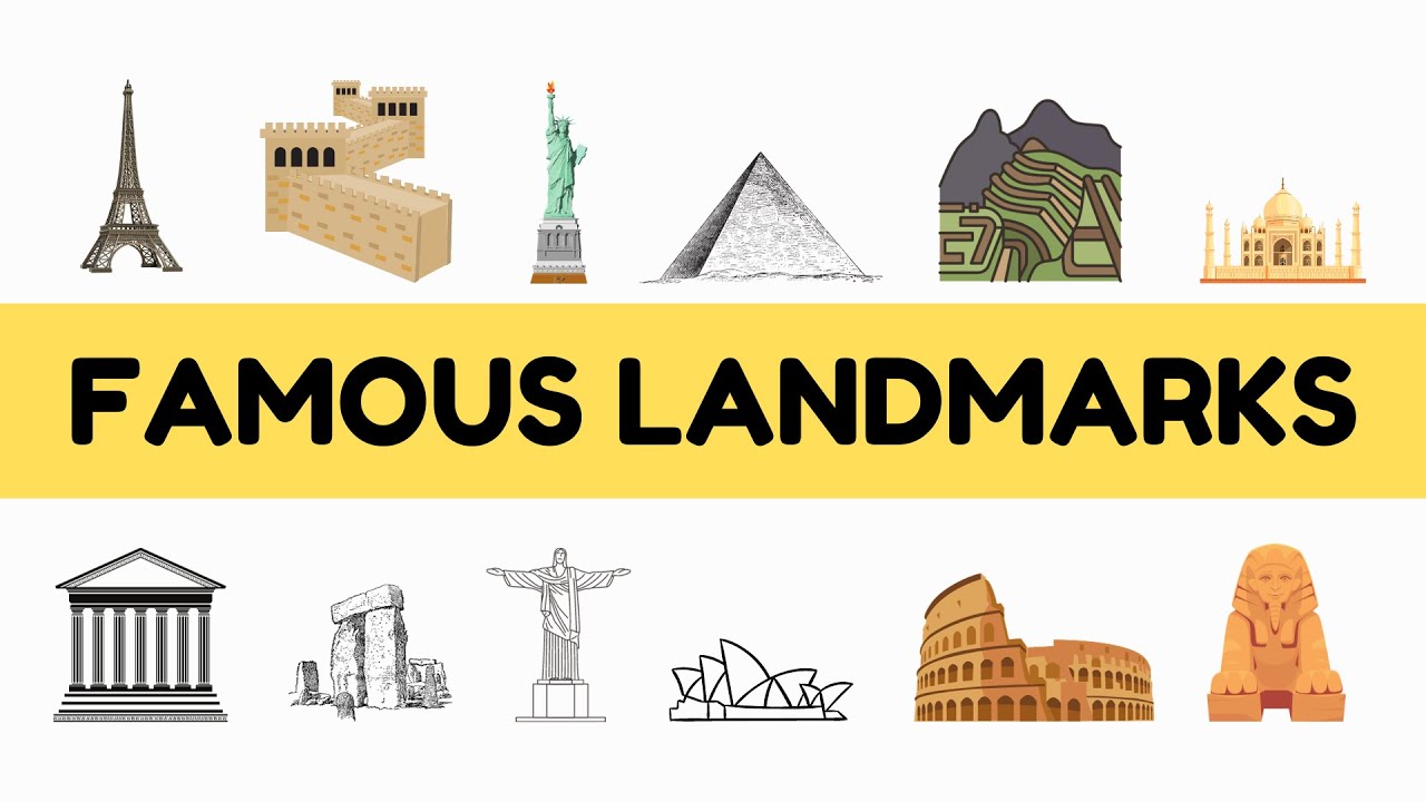 Famous Landmarks Around the World | Educational Video for Kids - YouTube