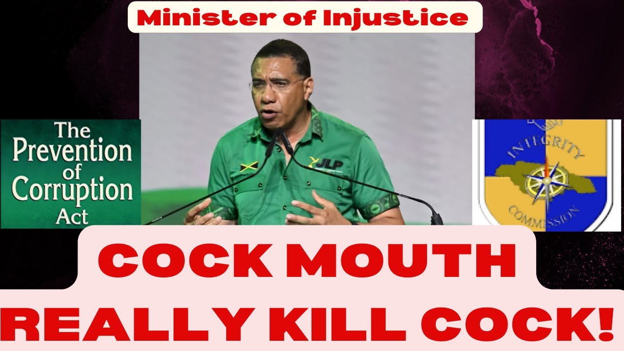 Andrew Holness CORRUPTION and Double Standards Exposed! - YouTube