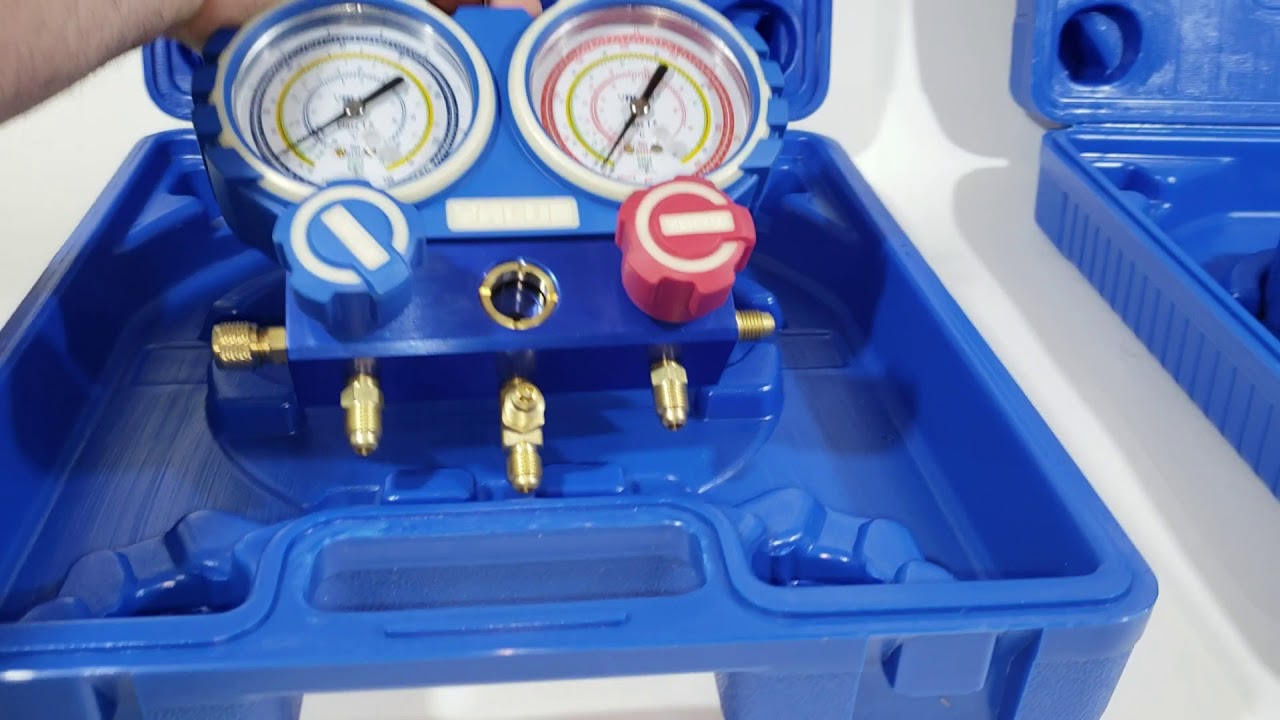 Manifold value vmg-2 r22 y r410 detalles escalas alef refrigeracion ...