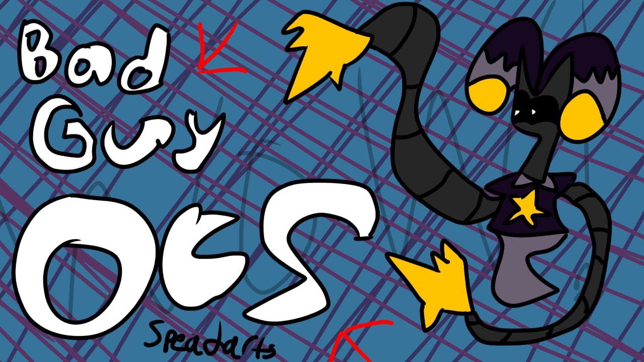 bad guy ocs speed art :] - YouTube