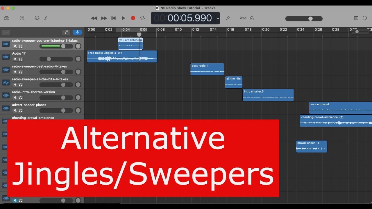Radio Show: Alternative Jingles/Sweepers - YouTube