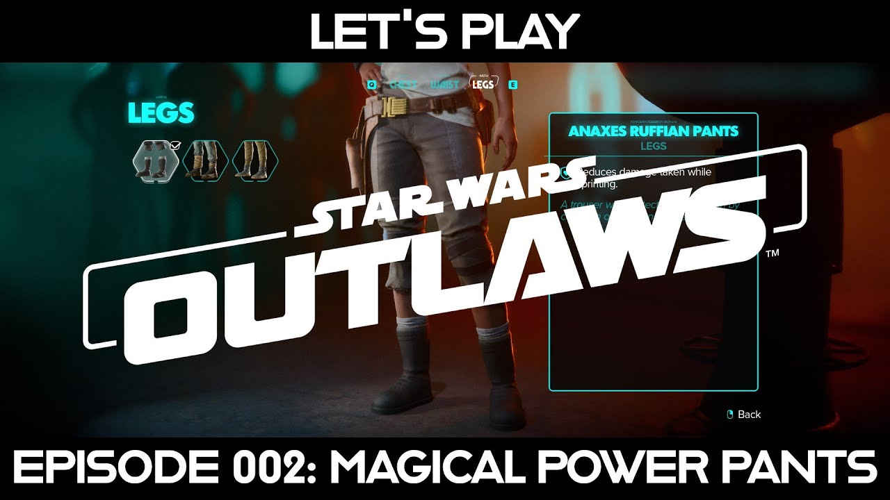 Let's play Star Wars Outlaws 002: Magical Power Pants - YouTube