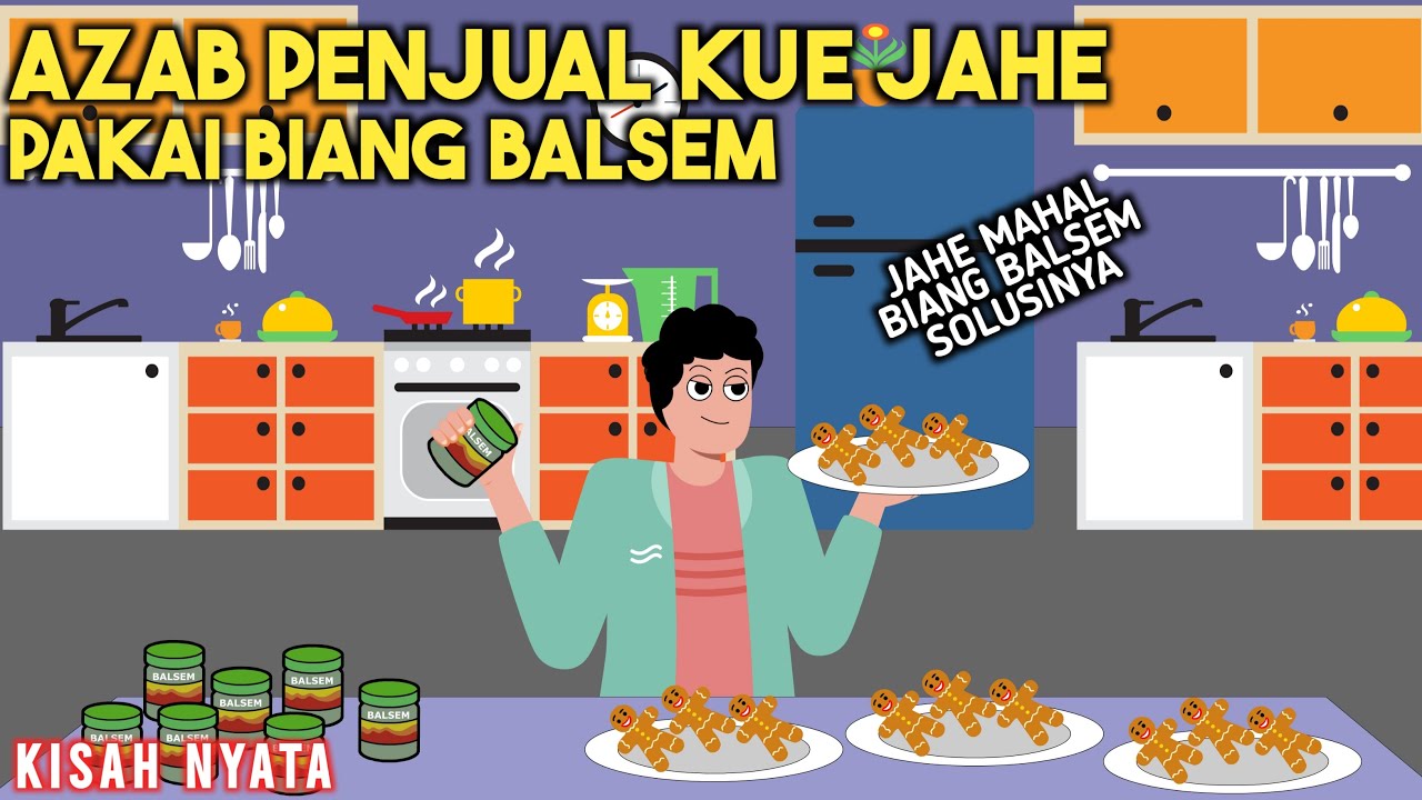 AZAB PENJUAL KUE JAHE PAKAI BIANG BALSEM! COCO MEONG EPISODE 132 ...