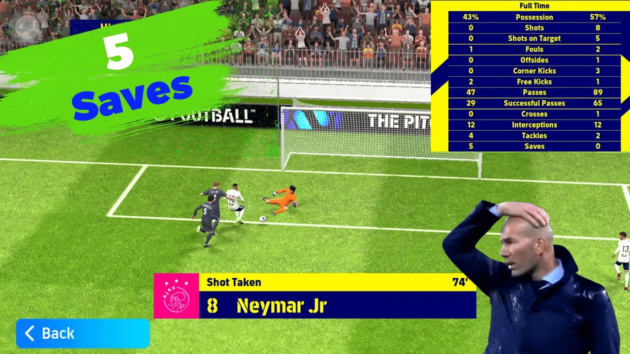 Undoubtedly the best GK in #efootball2024 Crazy goal saves from the ...