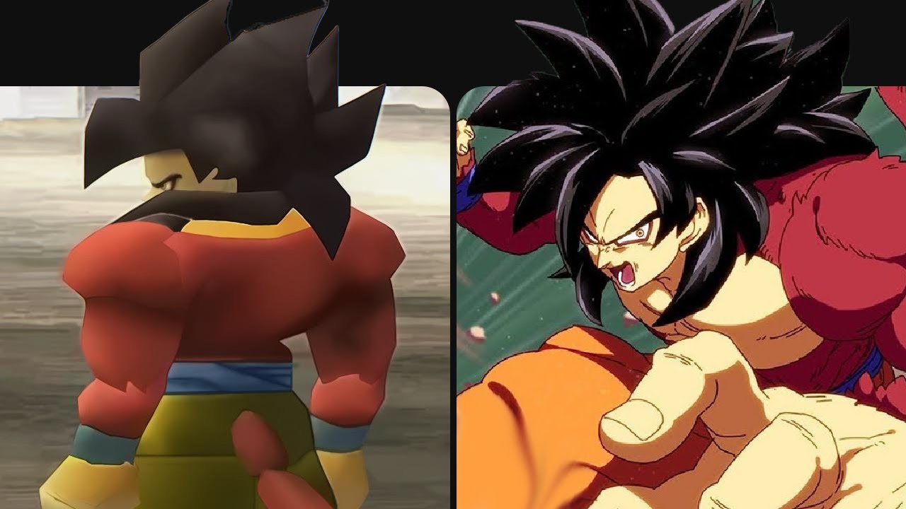 GOKU SUPER SAIYAN 4 Evolution - YouTube