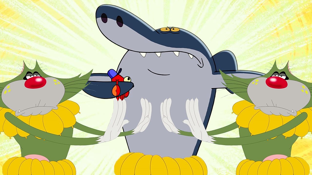 Oggy and the Cockroaches - Zig & Sharko 🍌 HULA DANCE - Full episodes in ...