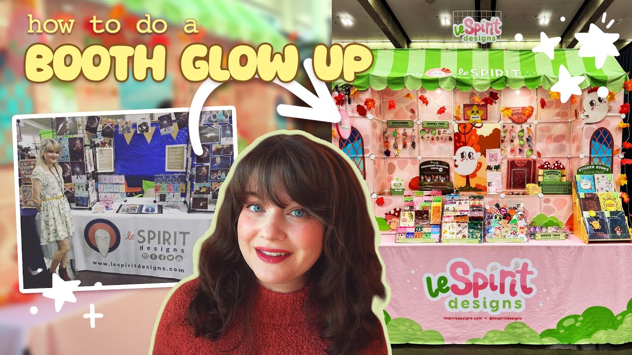 How I Transformed My ARTIST ALLEY BOOTH: Top Tips for a Unique ...