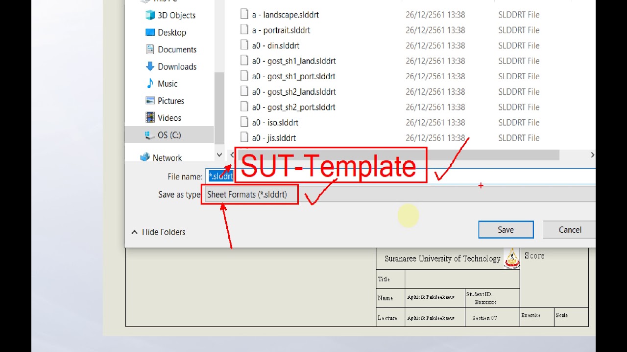 การ save sheet format - YouTube