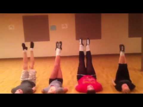 Scissors exercise - Irish Dance - YouTube