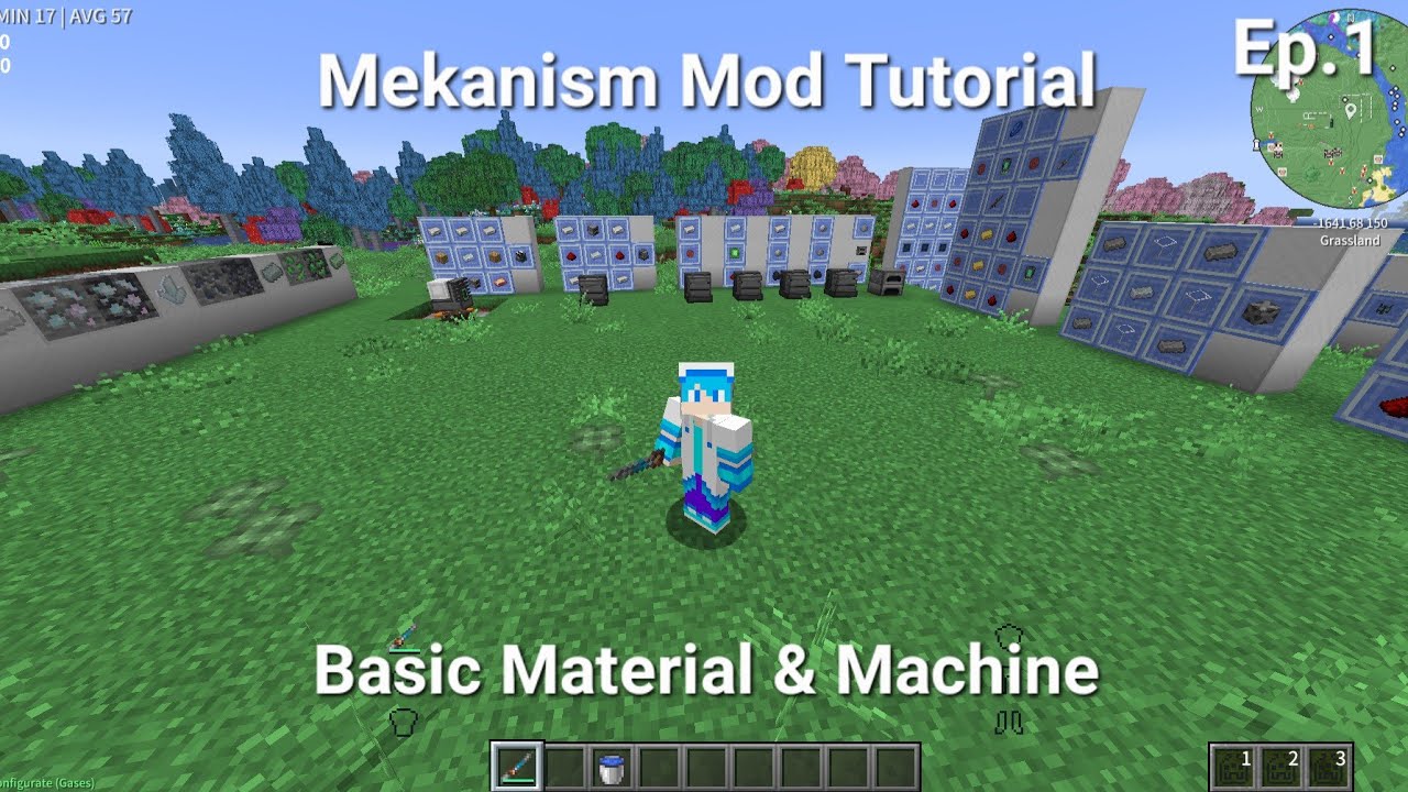 Mekanism Mod Tutorial EP.1 Basic Material & Machine #mekanism # ...