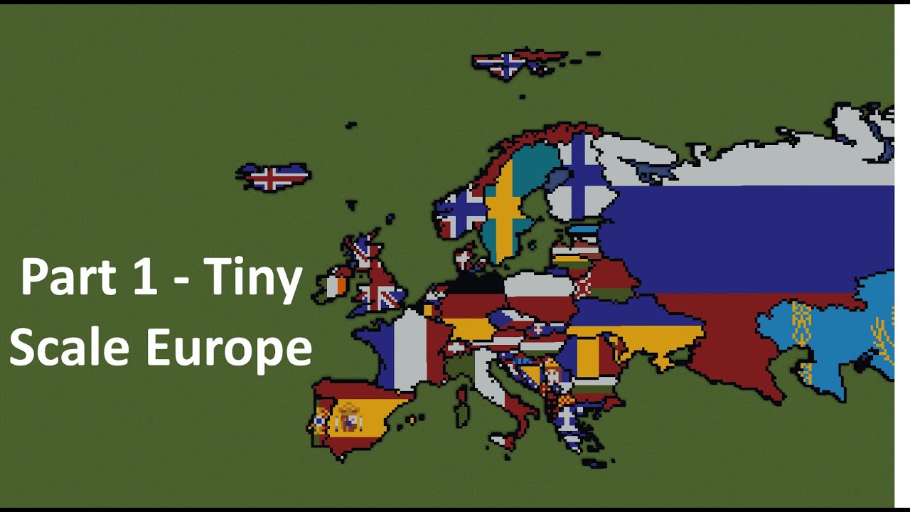 Tiny Scale Europe (timelapse) - YouTube