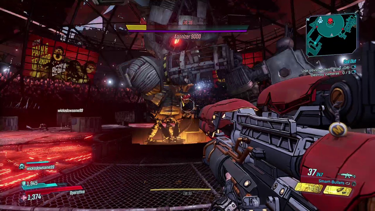 Fighting the Agonizer 9000 in Borderlands 3! - YouTube