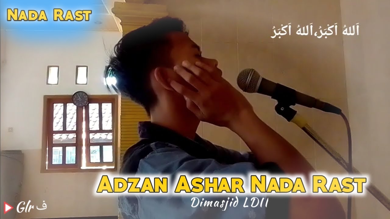 Adzan Ashar Nada Rast _ Dimasjid LDII || Versi Gelar Priatnandre - YouTube