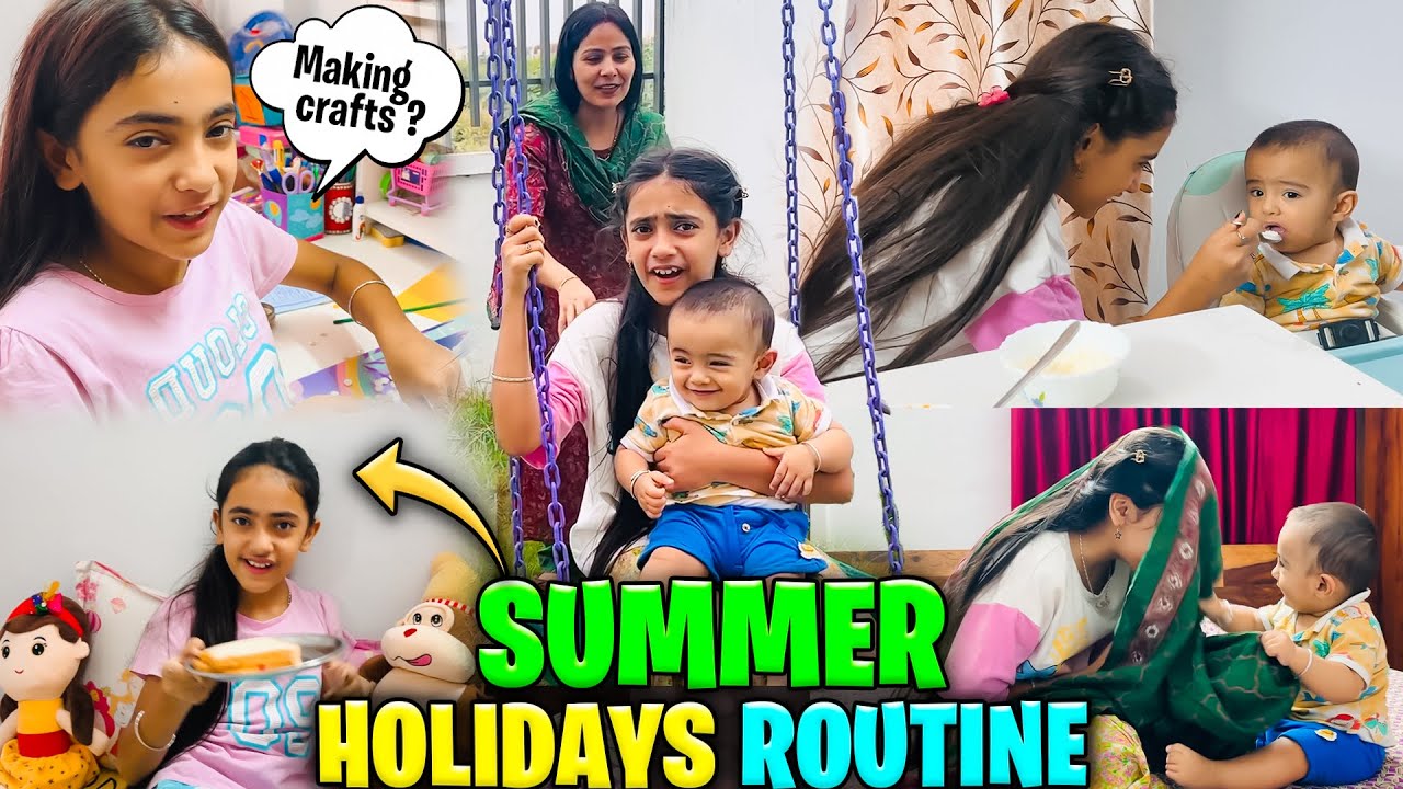 Morning to Night Routine!🤩💕Best Summer Vacation Daily Routine Ever😍 ...