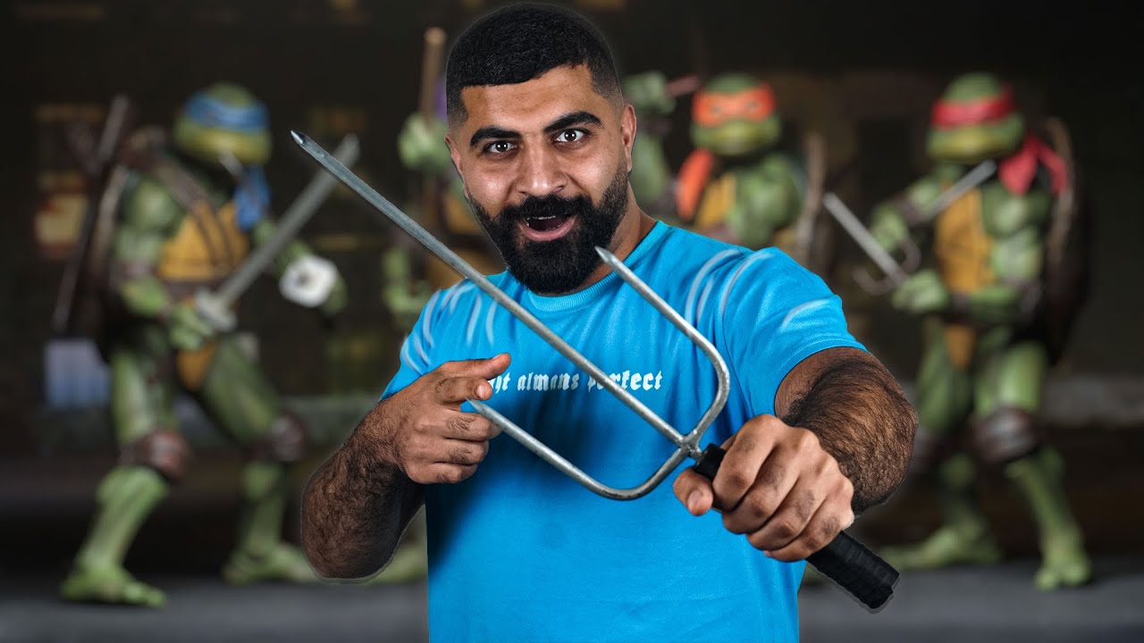 How to Make Raphael's Sai | Ninja Turtle Weapon DIY Tutorial - YouTube