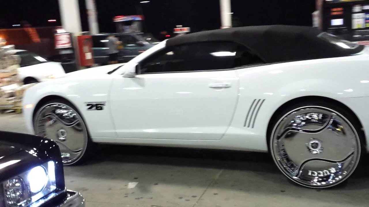 Rucci CAMARO 26" Whitewalls Mustard N Mayo King - YouTube